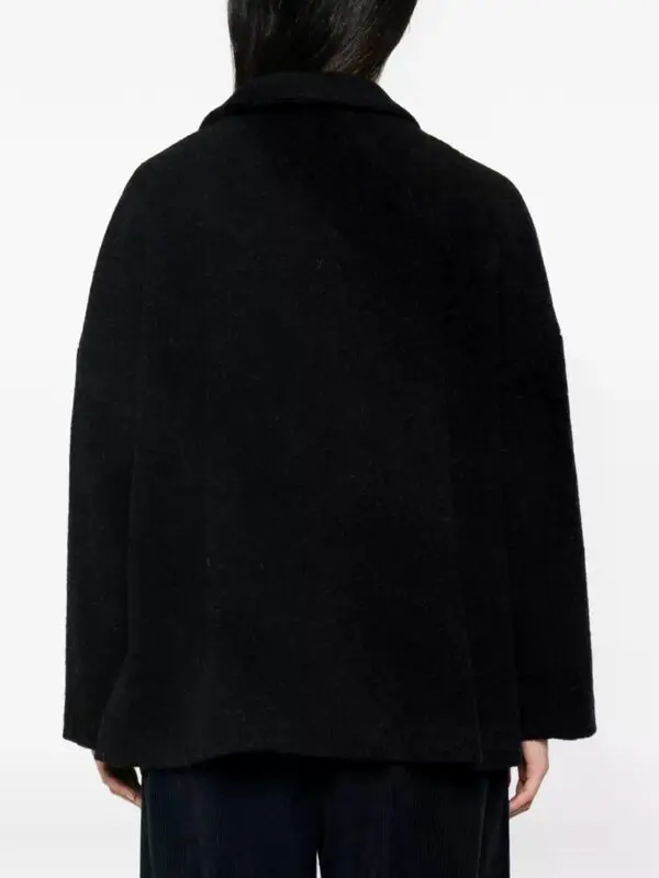 Apuntob Button-up Wool Jacket
