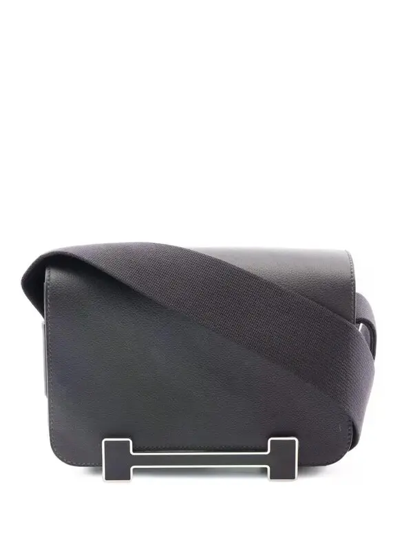 Hermès Geta Evercolor Mini Shoulder Bag - Black