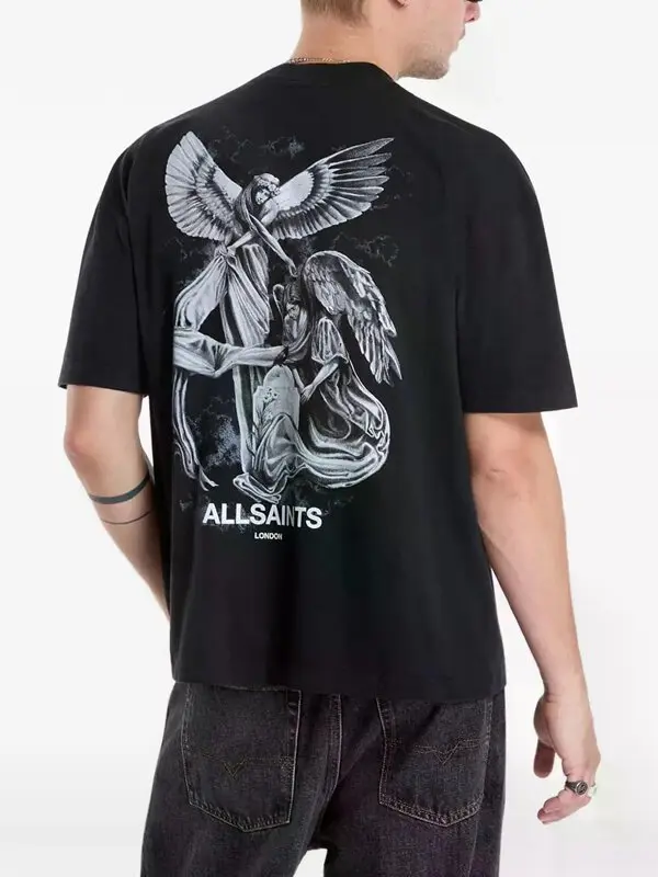 ALLSAINTS Seraph Angel-print T-shirt