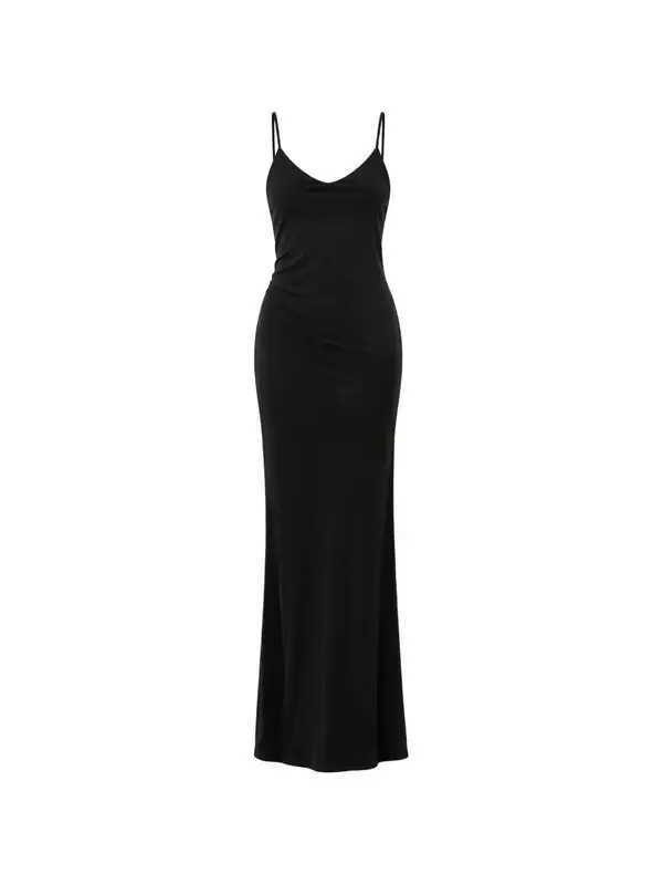 Frank Lyman Ruched Sleeveless Maxi Dress