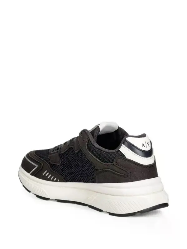 Armani Exchange Logo-patch Panelled Sneakers