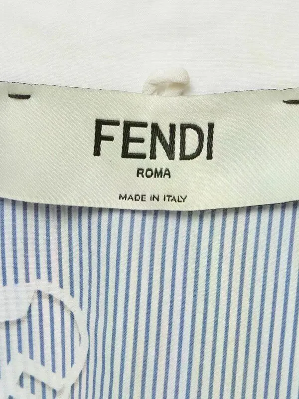 Fendi Striped Shirt Dress