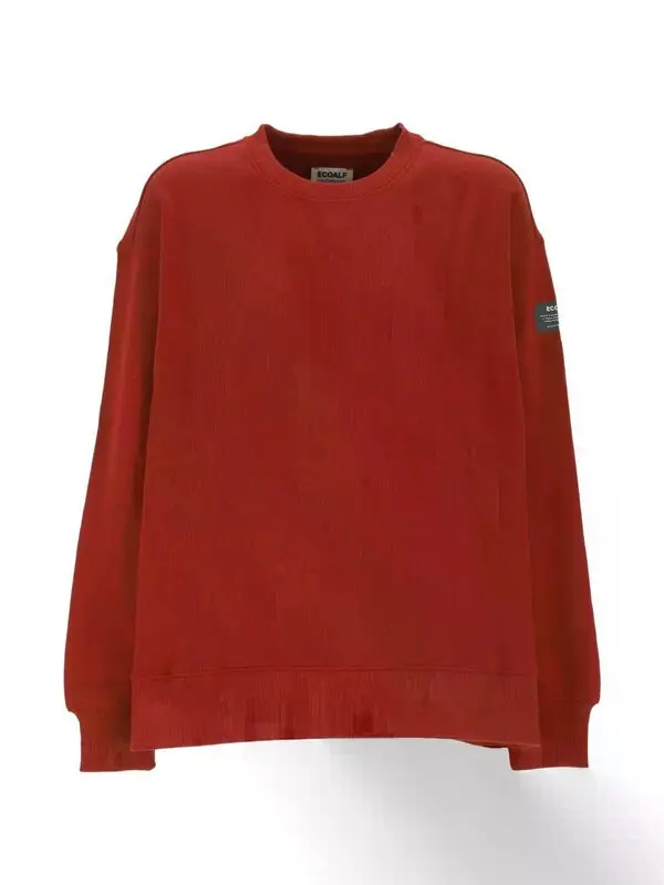 ECOALF Slogan-print Cotton Sweater