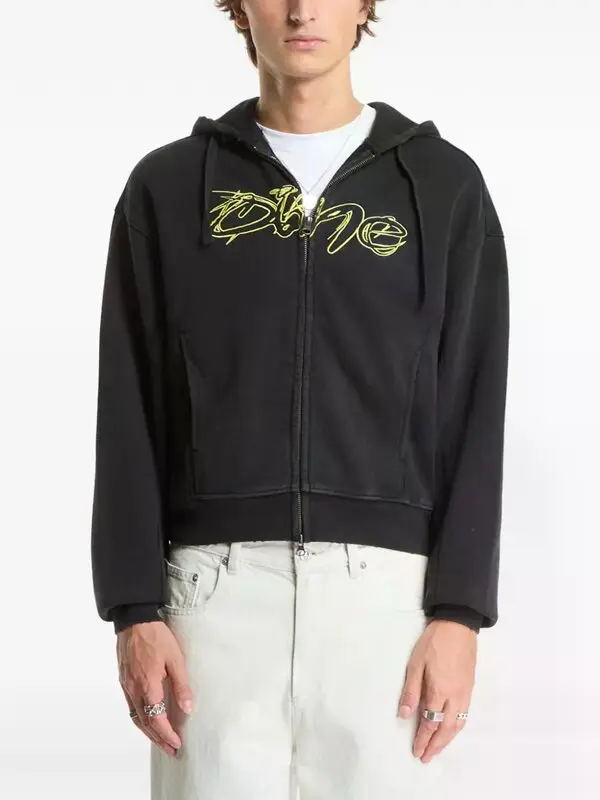 DIME Distressed Terry Hoodie