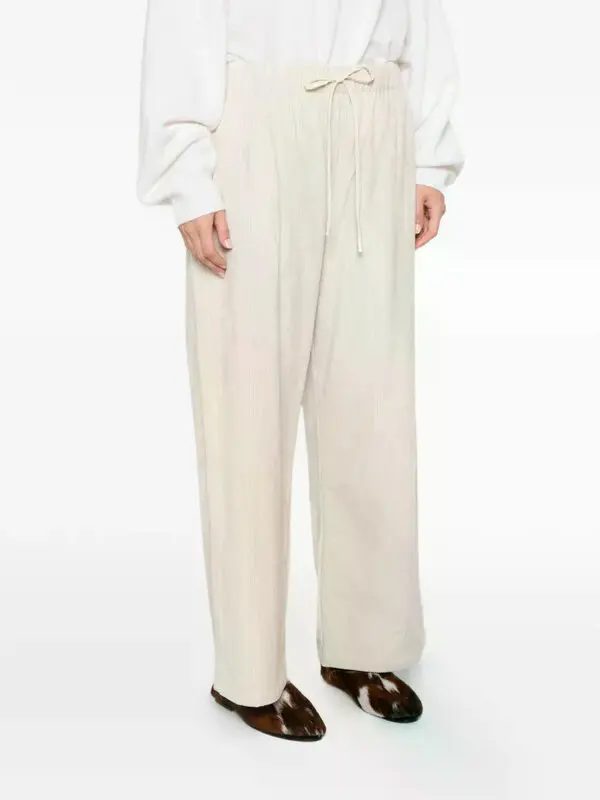 Apuntob Corduroy Drawstring Trousers