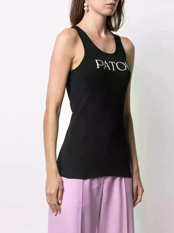PATOU Logo-print Tank Top