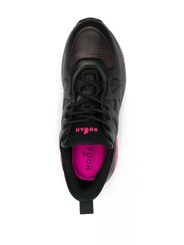 Hogan Perforated-detail Sneakers
