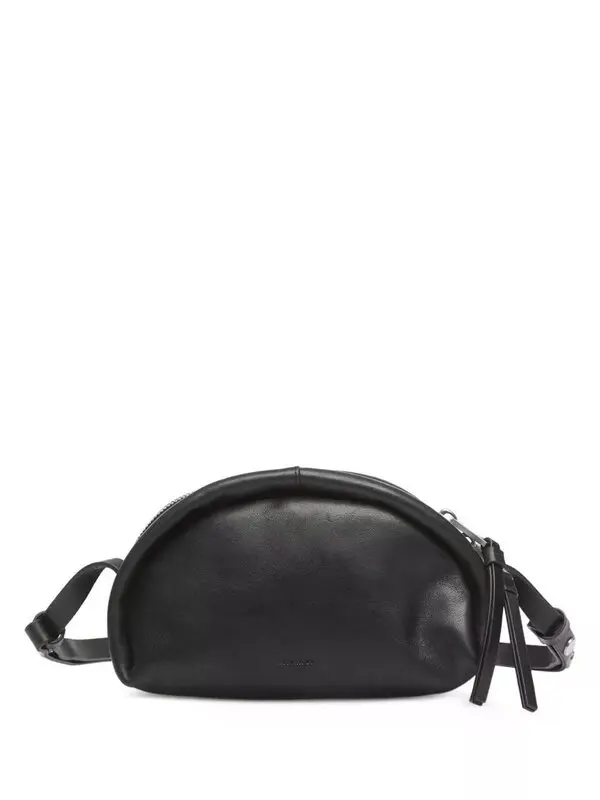 ALLSAINTS Half-moon Leather Cross Body Bag