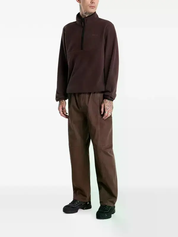 Gramicci Thermal Fleece Sweatshirt - Brown