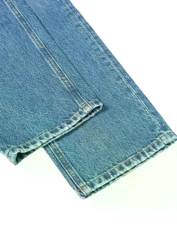 Dolce & Gabbana 2010s Logo-embroidered Jeans