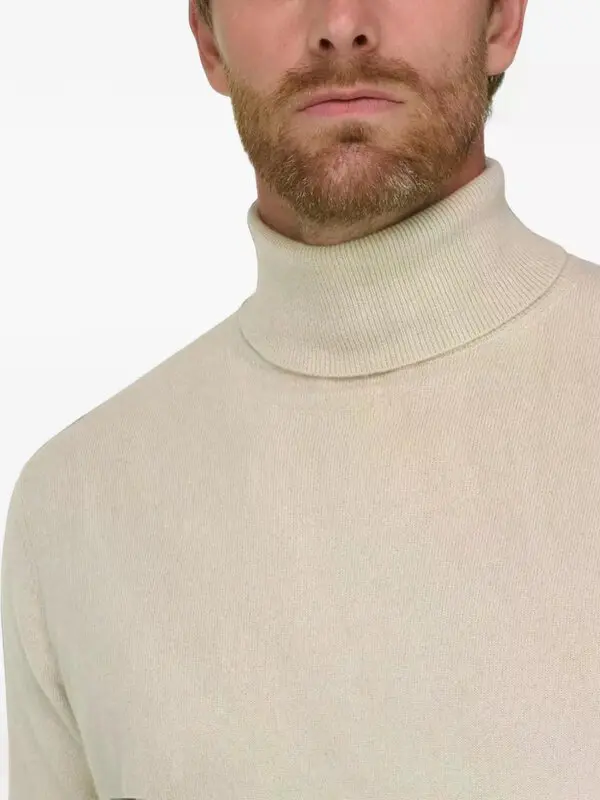 Boggi Milano Turtleneck Jumper In Cashmere