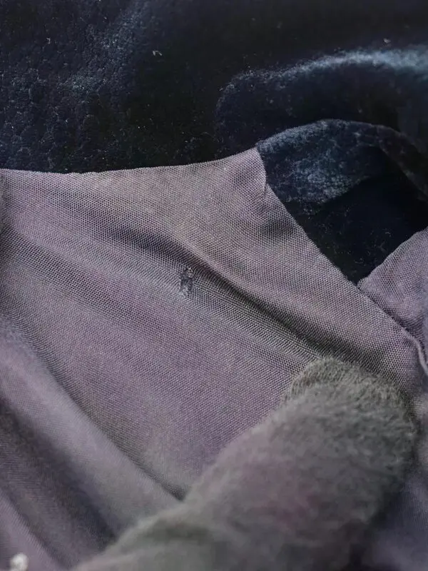 Giorgio Armani 2000s Stand Collar Velour Jacket