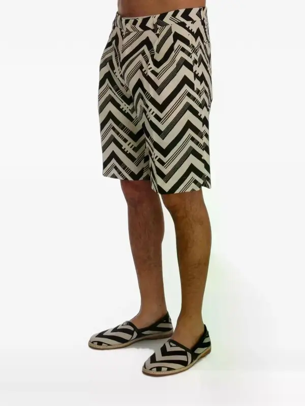 Dolce & Gabbana Chevron-print Shorts