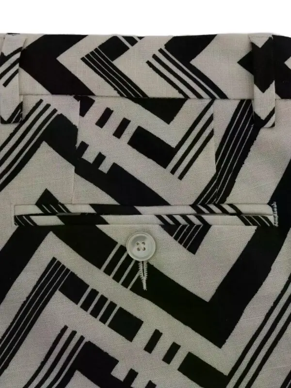 Dolce & Gabbana Chevron-print Shorts