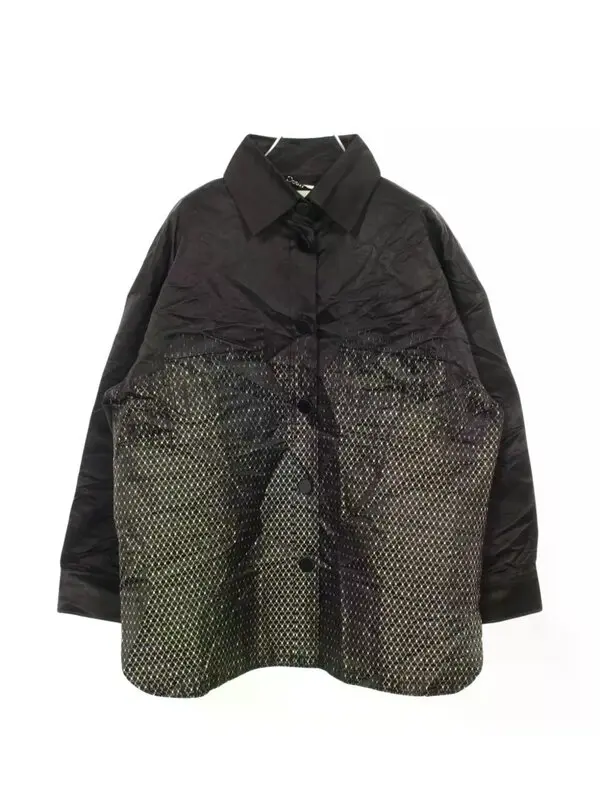 Fendi 2010s Patterned Silk Shirt
