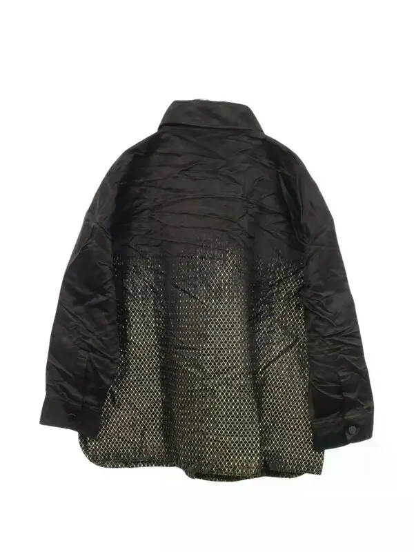 Fendi 2010s Patterned Silk Shirt