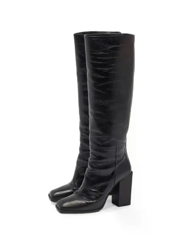 Dolce & Gabbana Square-toe Knee-high Boots