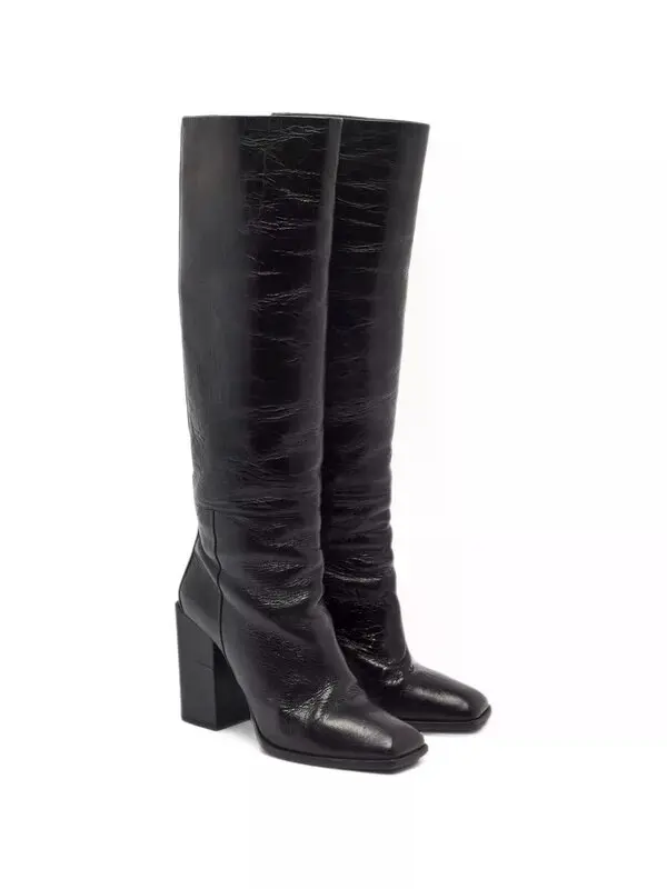 Dolce & Gabbana Square-toe Knee-high Boots