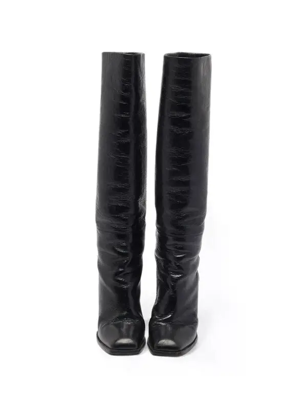 Dolce & Gabbana Square-toe Knee-high Boots