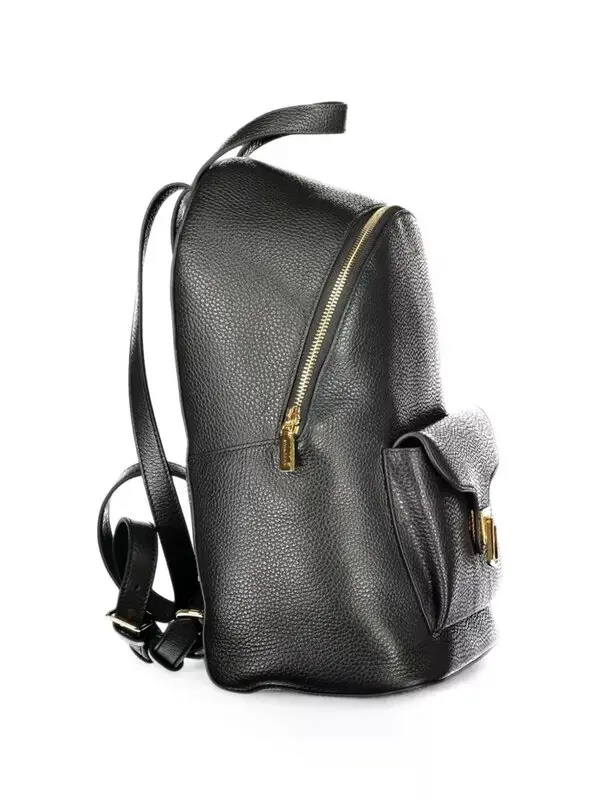 COCCINELLE Alpha Pebbled-leather Backpack