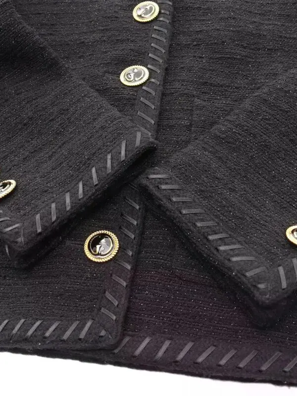 Gucci 2010s Tweed Button-up Jacket