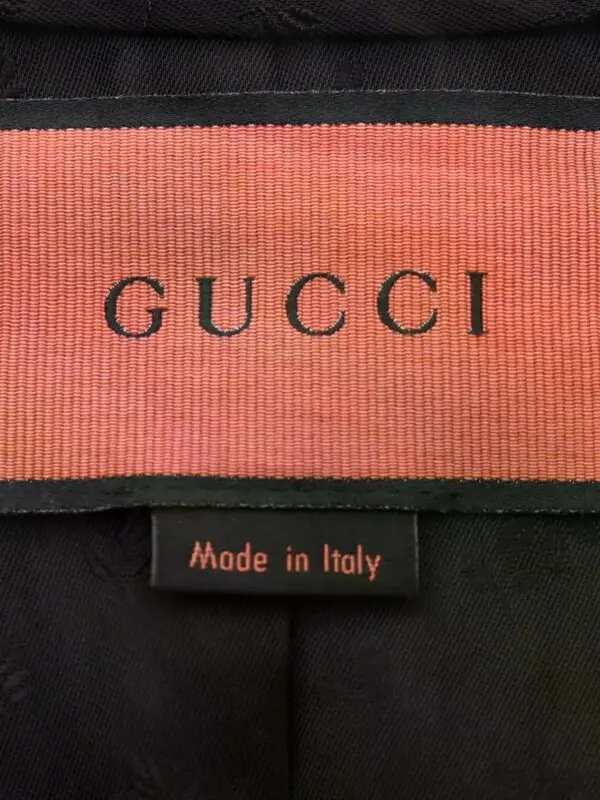 Gucci 2010s Tweed Button-up Jacket