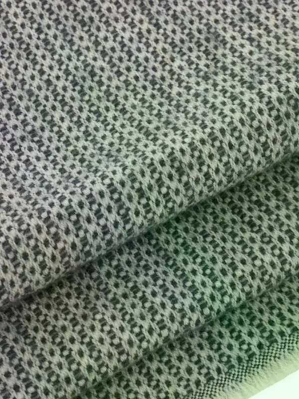 Boggi Milano Scarf With Armature Motif In Wool
