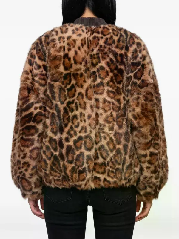 ARMA Reversible Animal-print Jacket