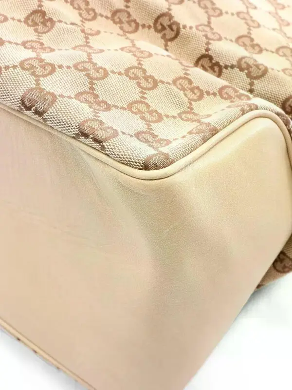 Gucci 2000s Gg Canvas Tote Bag