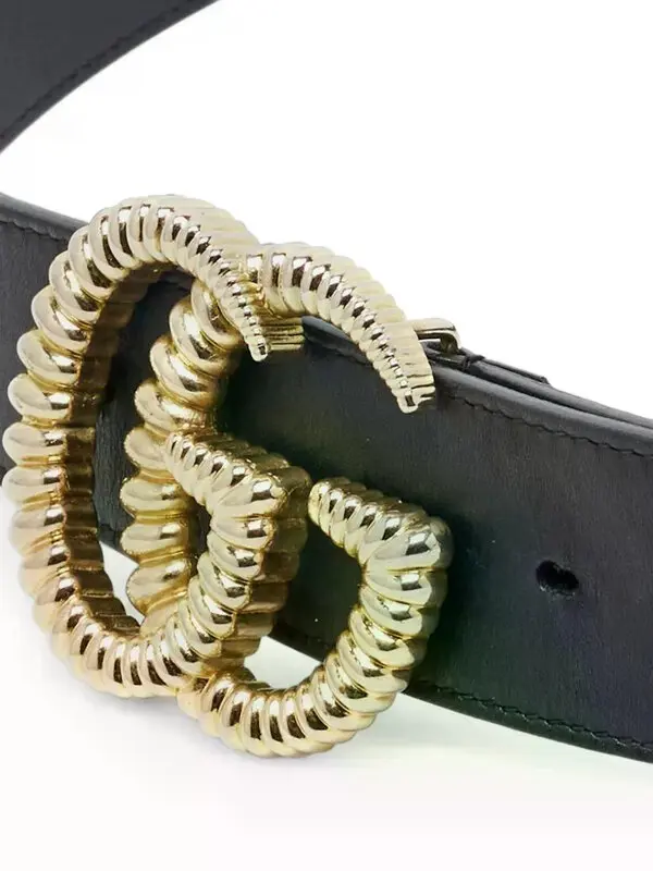 Gucci Gg Marmont Torchon Leather Belt