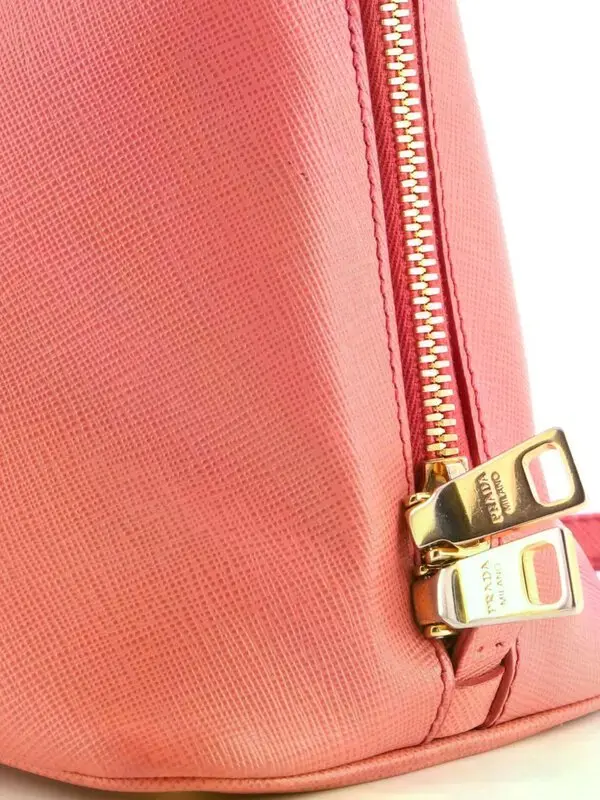 Prada Promenade Bag Saffiano Leather Medium Satchel - Pink