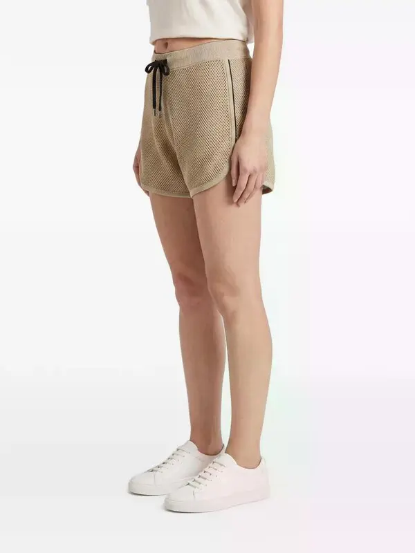 Brunello Cucinelli Mesh Drawstring Shorts