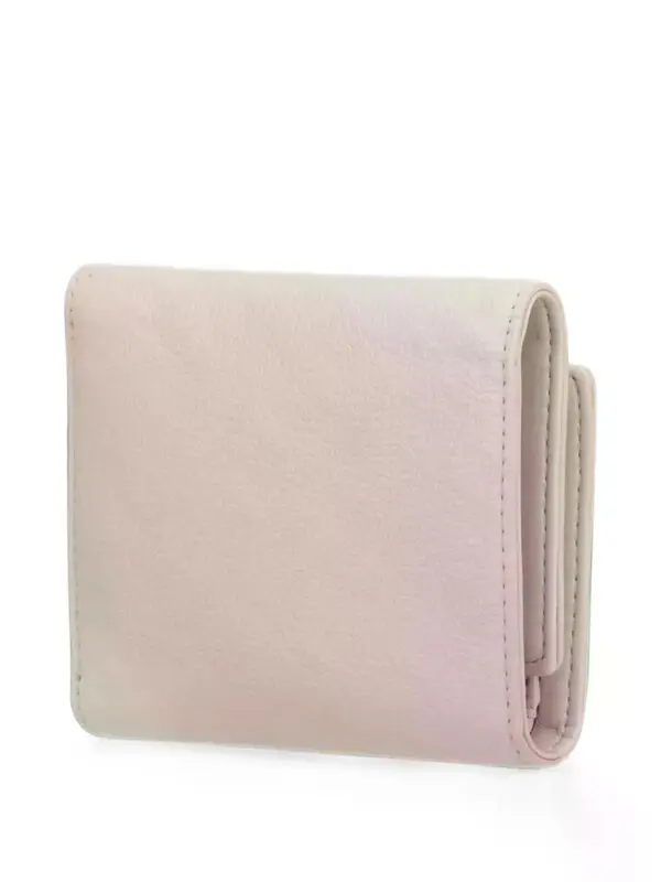 Armani Exchange Logo-plaque Trifold Wallet - Neutrals