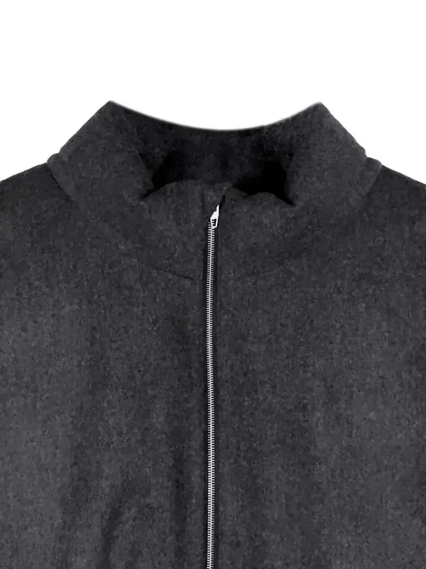 JIL SANDER Zip-up Wool Jacket