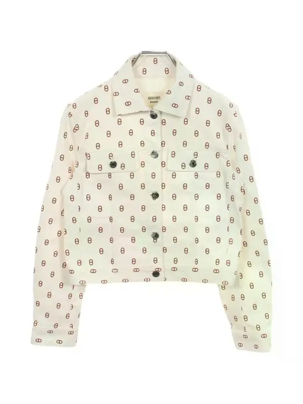Hermès 2000s Chaîne D'ancre Denim Jacket