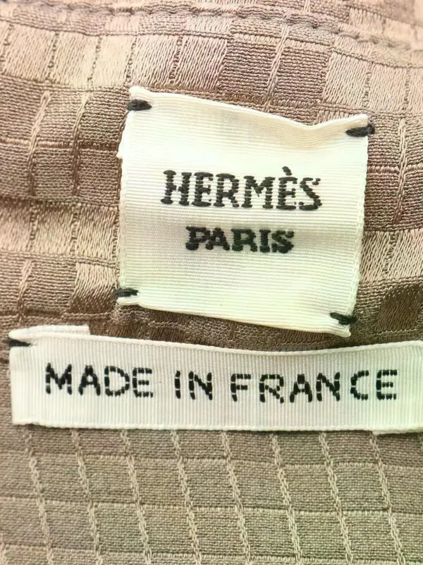 Hermès 2010s Mosaic Long-sleeve Shirt