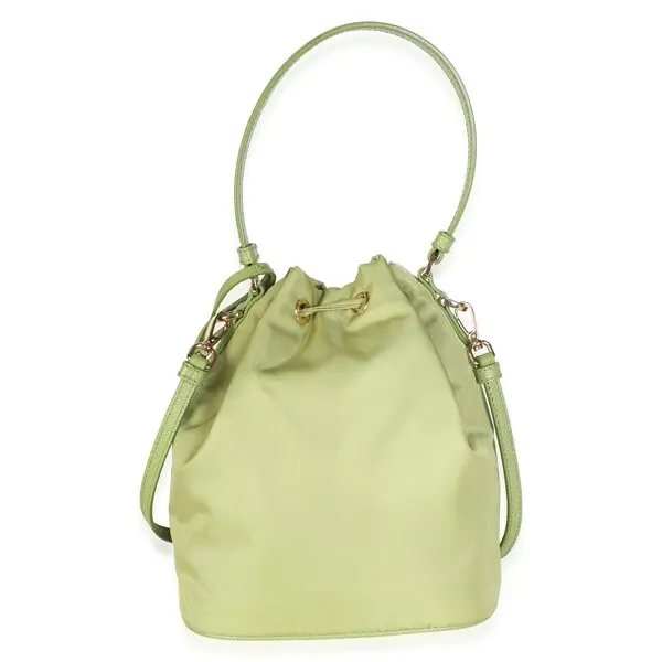 Prada Ivy Re-nylon Re-edition 1978 Bucket Bag - Green