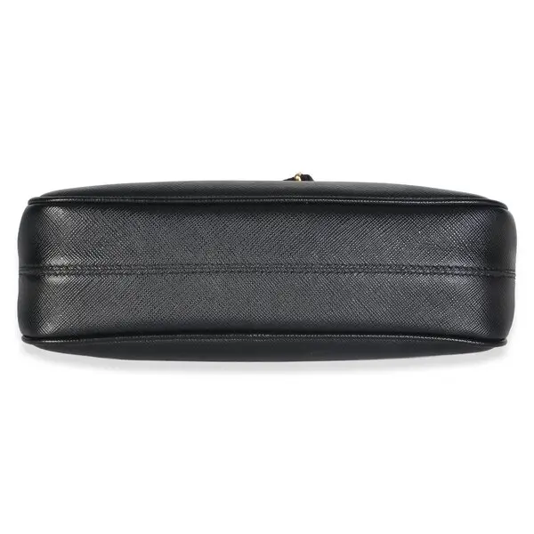 Prada Saffiano Re-edition 2005 Shoulder Bag - Black