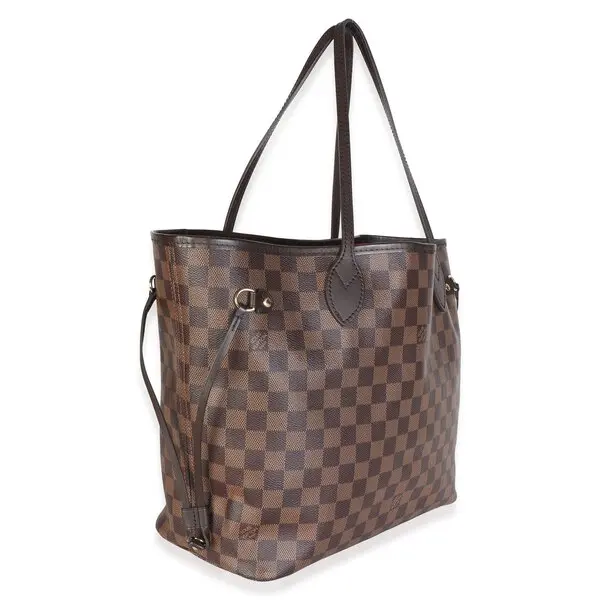 LOUIS VUITTON Damier Ebene Canvas Neverfull Mm - Brown