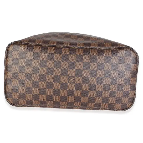 LOUIS VUITTON Damier Ebene Canvas Neverfull Mm - Brown