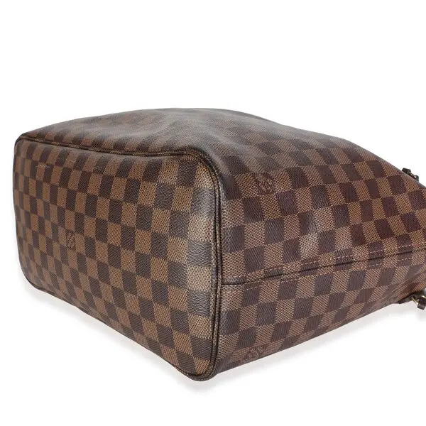 LOUIS VUITTON Damier Ebene Canvas Neverfull Mm - Brown