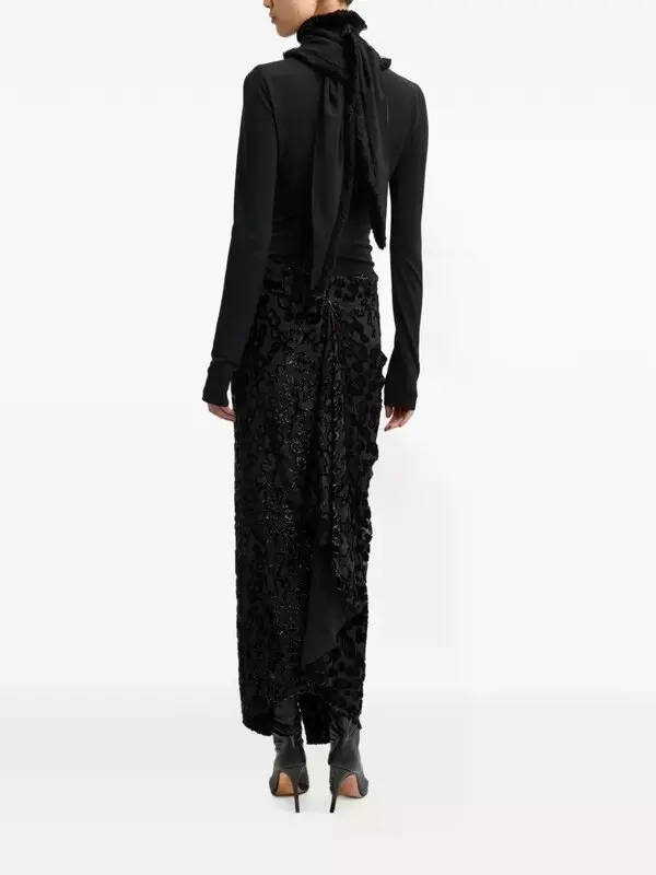 16Arlington Jori Fringe-trim Top