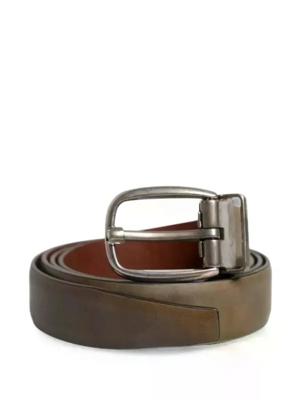 Dolce & Gabbana Leather Buckle Belt