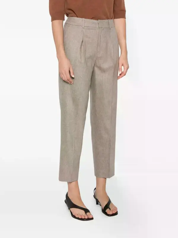 PT TORINO Pleated Wool Trousers