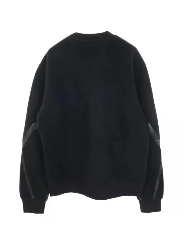 Hermès 2010s Leather-trim Sweatshirt