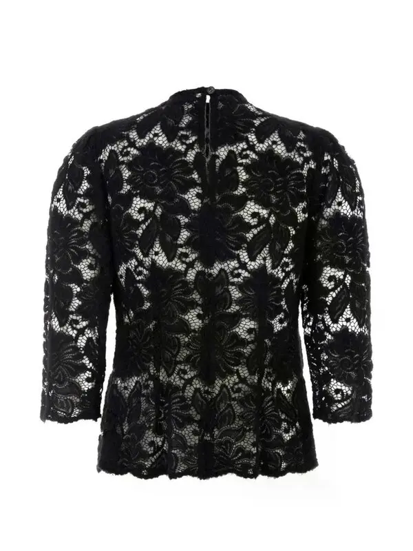 LE SULLY STUDIO Floral-lace Blouse