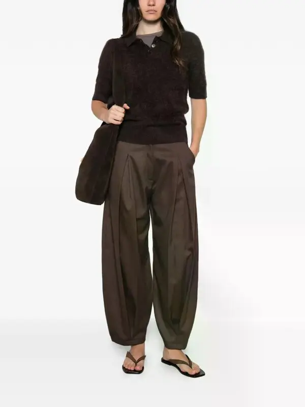 ABSOLUT CASHMERE Margot Button-up Polo Sweater
