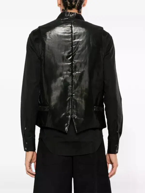 Yohji Yamamoto Katakana Print Gilet