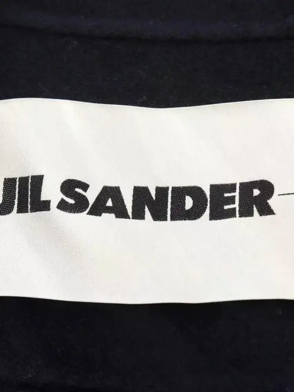 JIL SANDER 2010s Logo-embroidered Wool Jacket