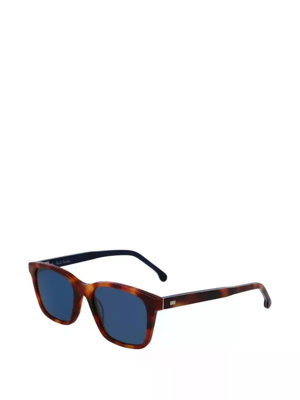 Paul Smith Tortoiseshell-effect Square-frame Sunglasses - Brown